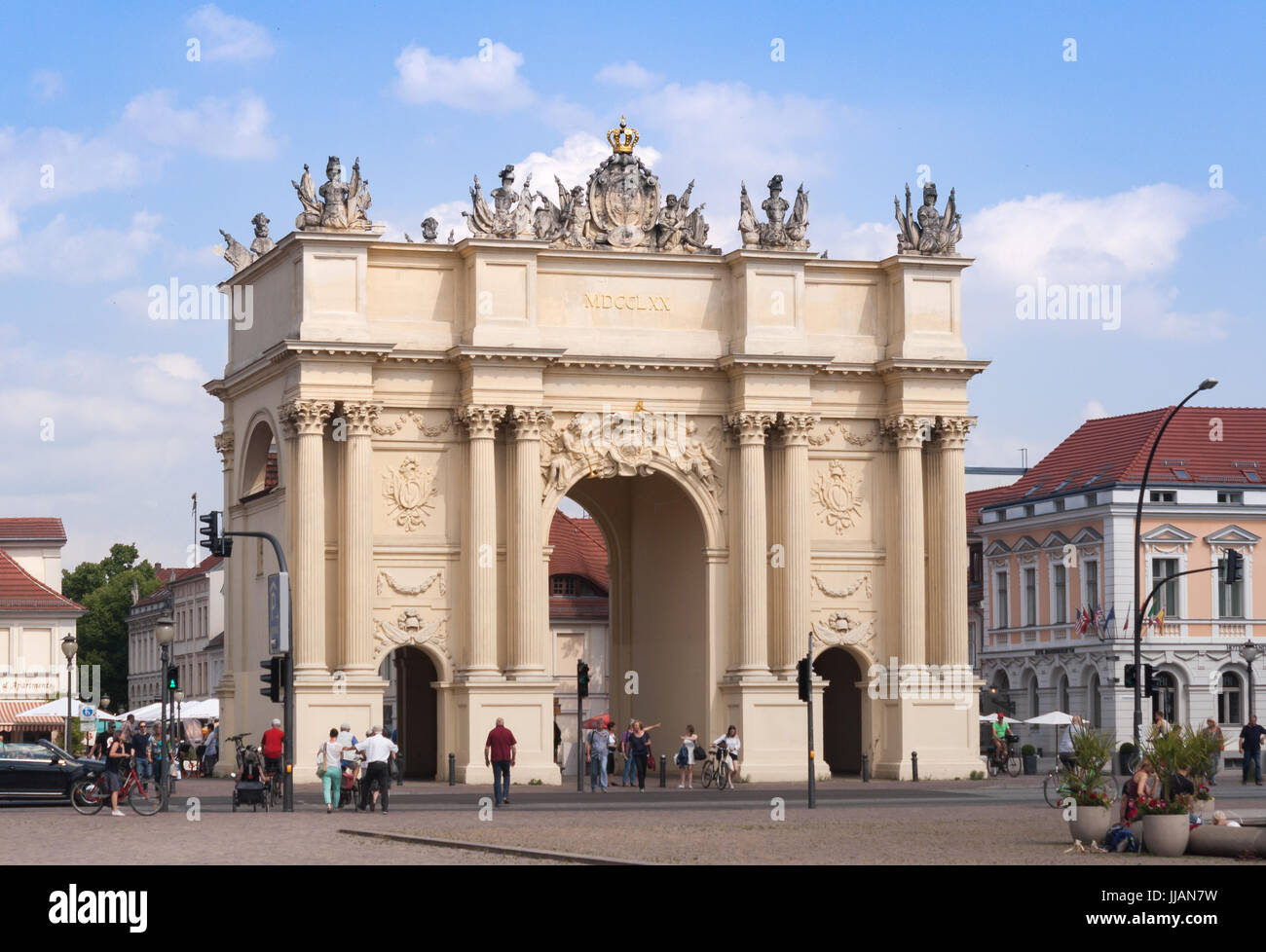 Brandenburg gate potsdam germany hi-res stock photography and images ...