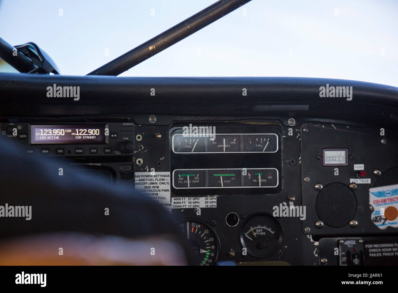 Small plane cockpit hi-res stock photography and images - Alamy
