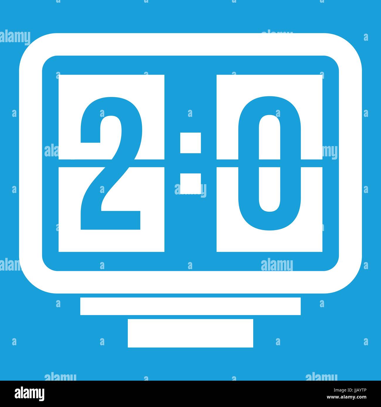 0 0 scoreboard Stock Vector Images - Alamy
