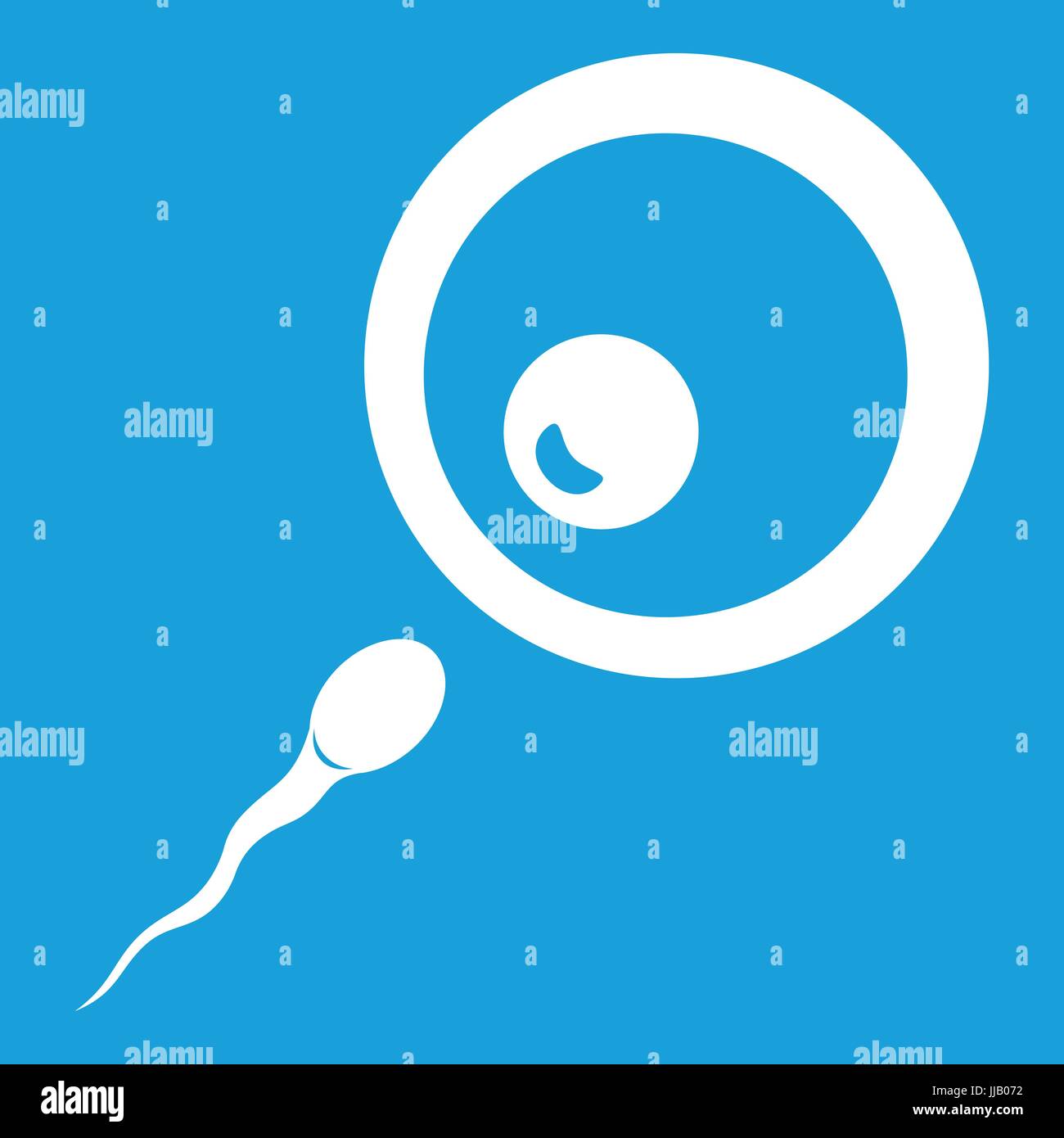 Donor sperm icon white Stock Vector Image & Art - Alamy