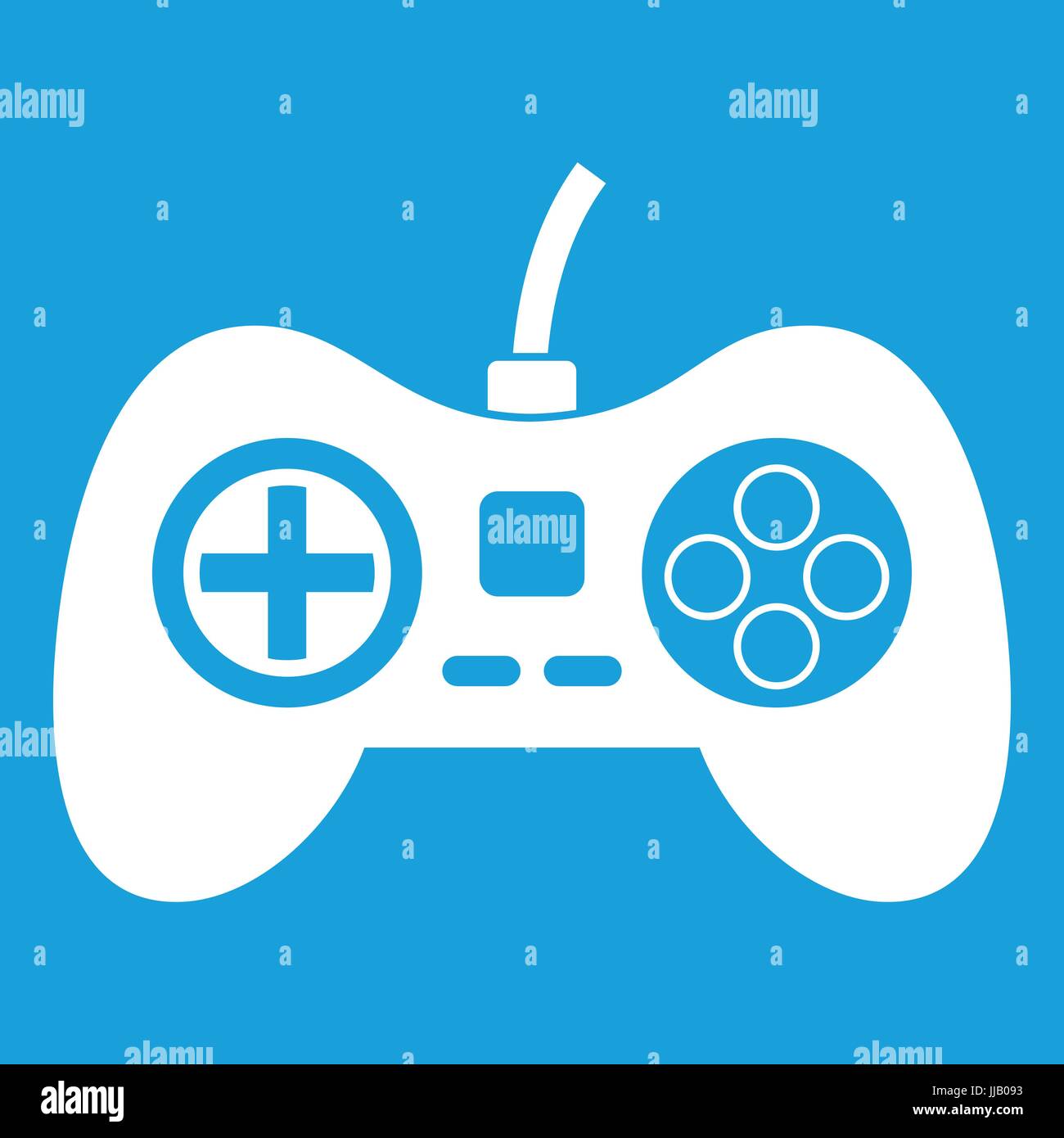 Video game console controller icon white Stock Vector Image & Art - Alamy