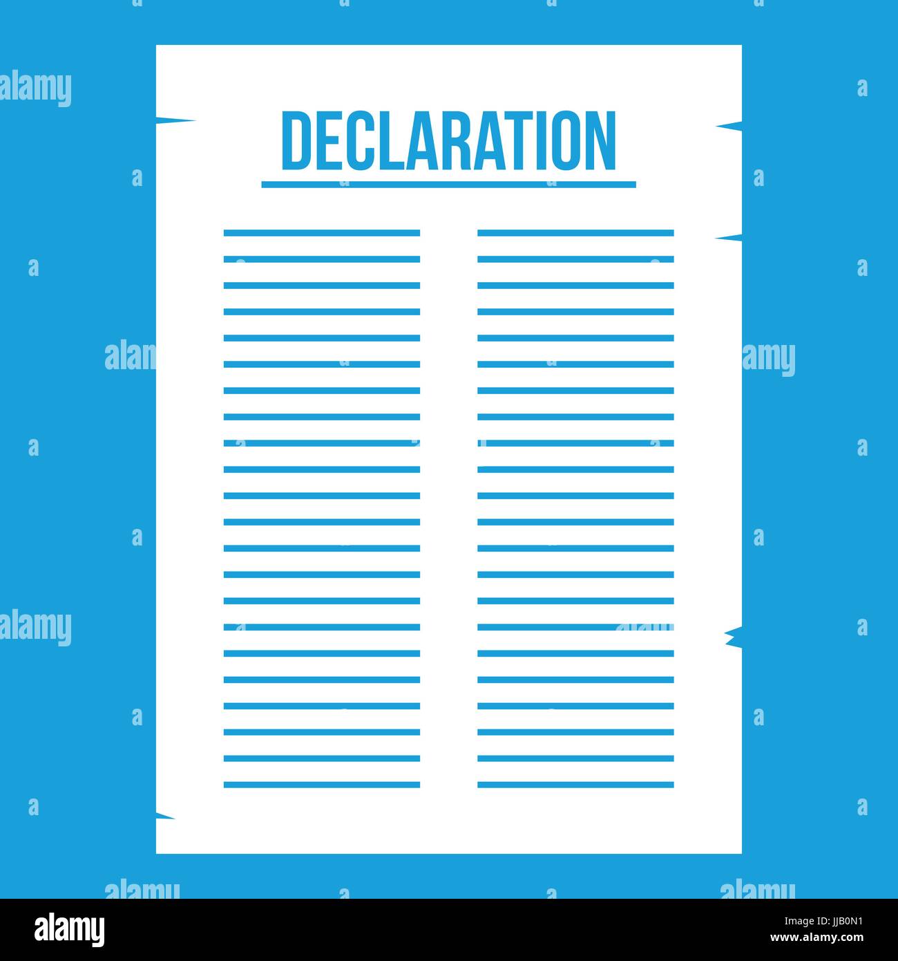 Declaration of independence icon white Stock Vector Image & Art - Alamy