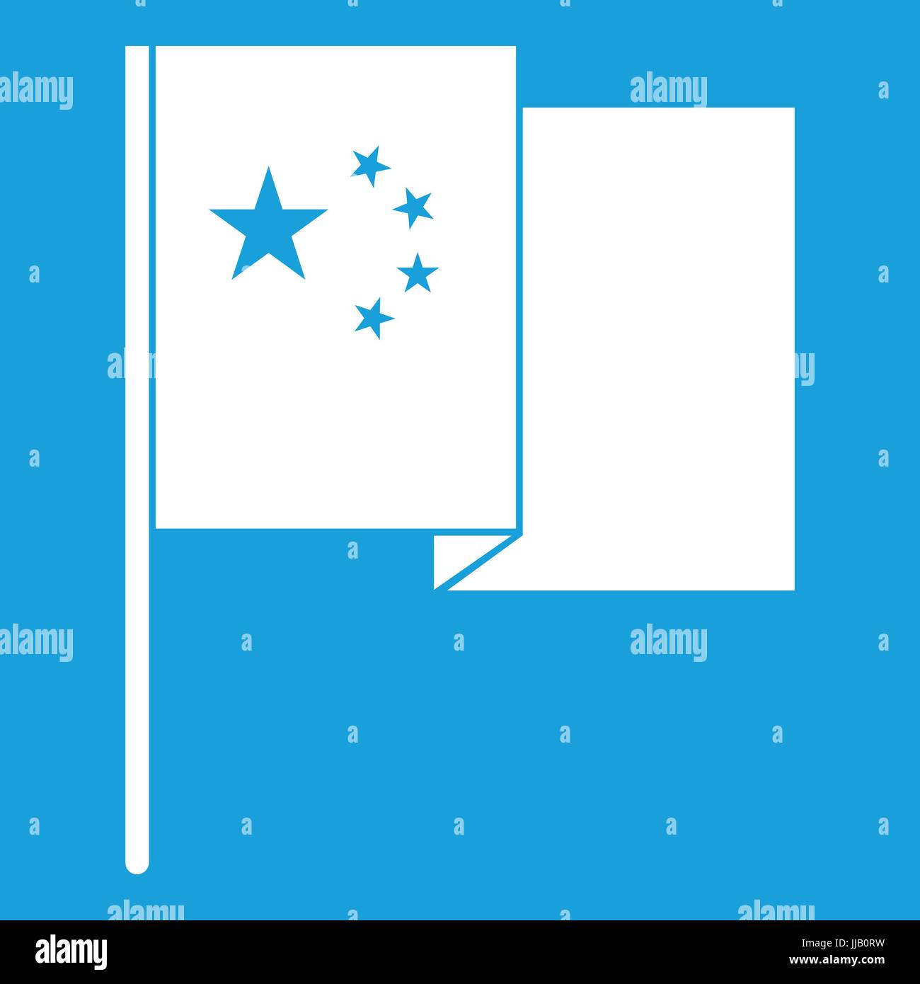 Communist government flag Stock Vector Images - Alamy