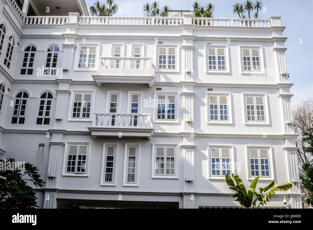 beautiful colonial architecture heritage building in Melaka, Malaysia ...