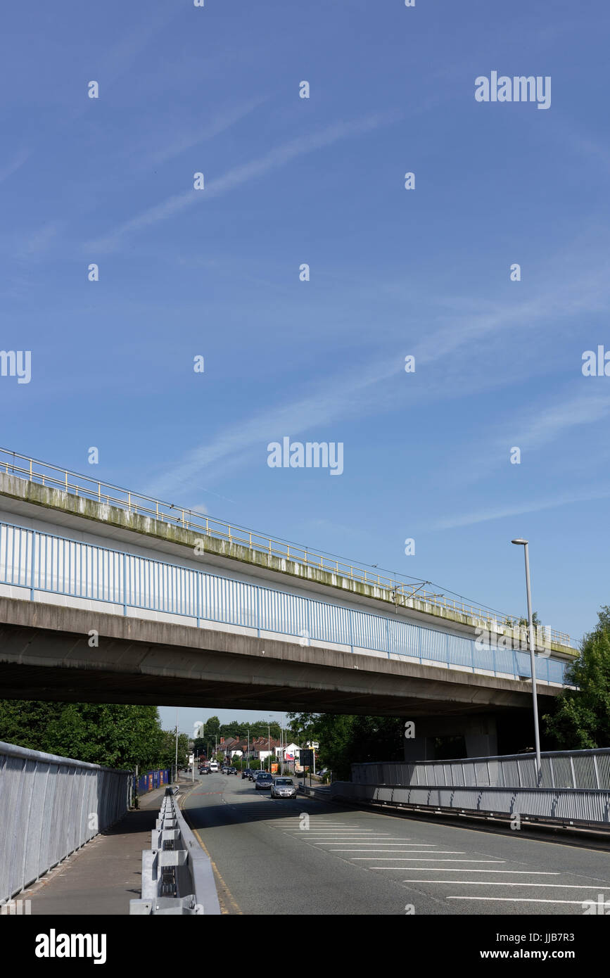 Metrolink Bridge Over Road High Resolution Stock Photography and Images ...