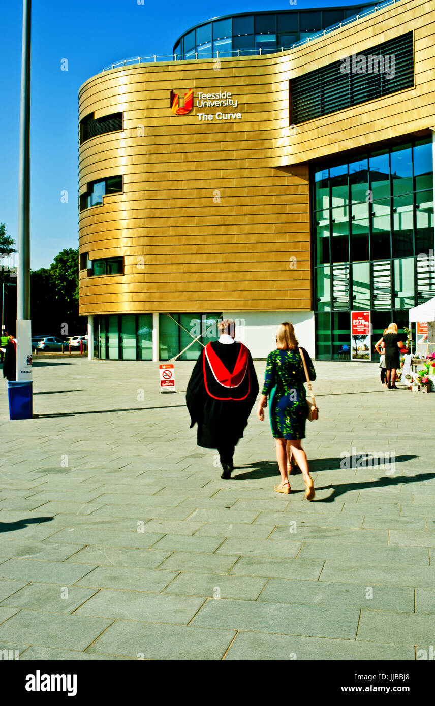 Graduation Day, Teesside University, southfield Road, Middlesbrough ...