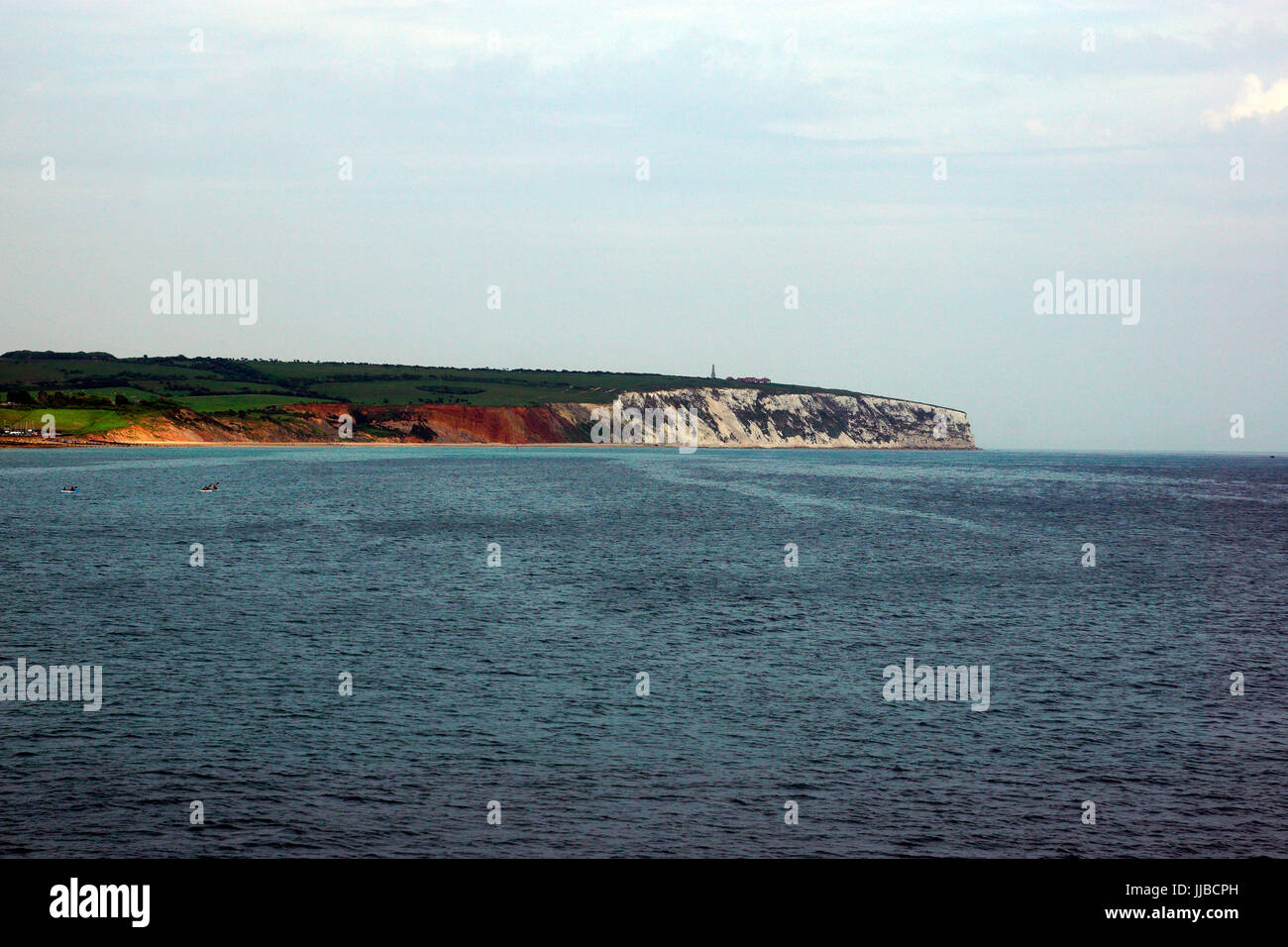 CLIFFS AT SANDOWN, I OF W Stock Photo - Alamy