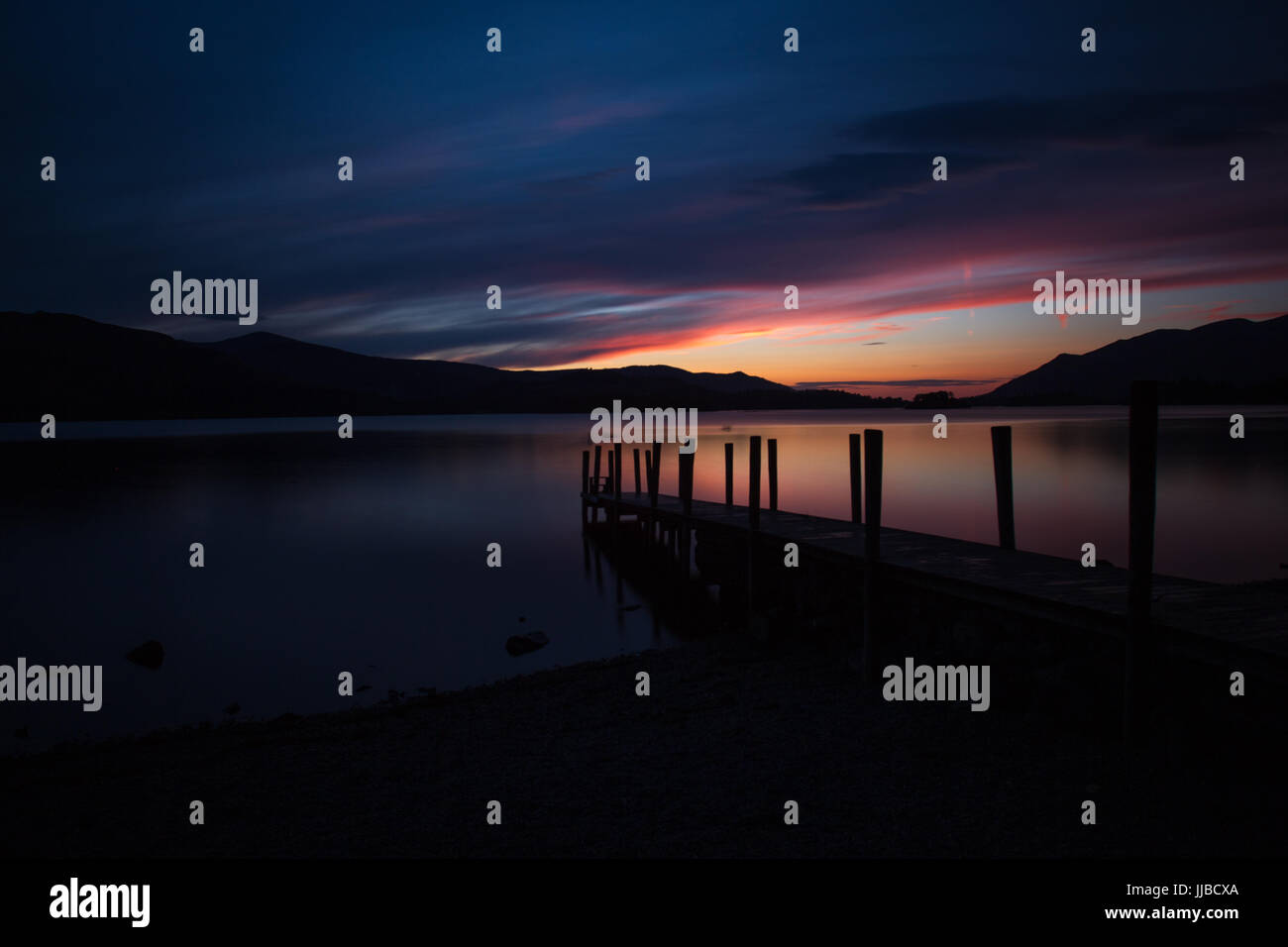 Derwent water ashness gate landing hi-res stock photography and images ...