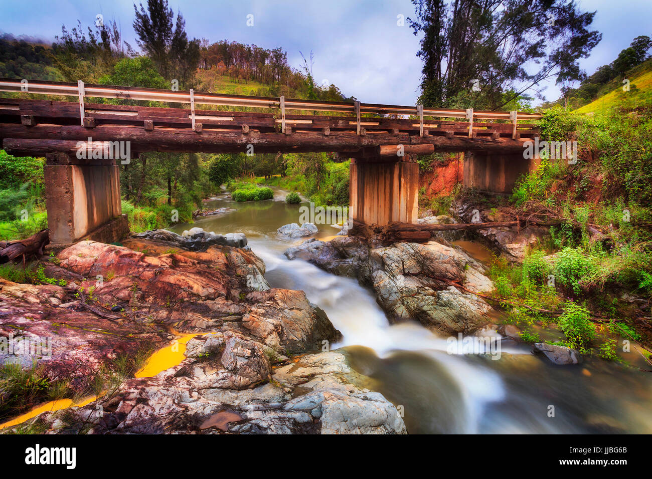 Barrington river bridge australia hi-res stock photography and images ...