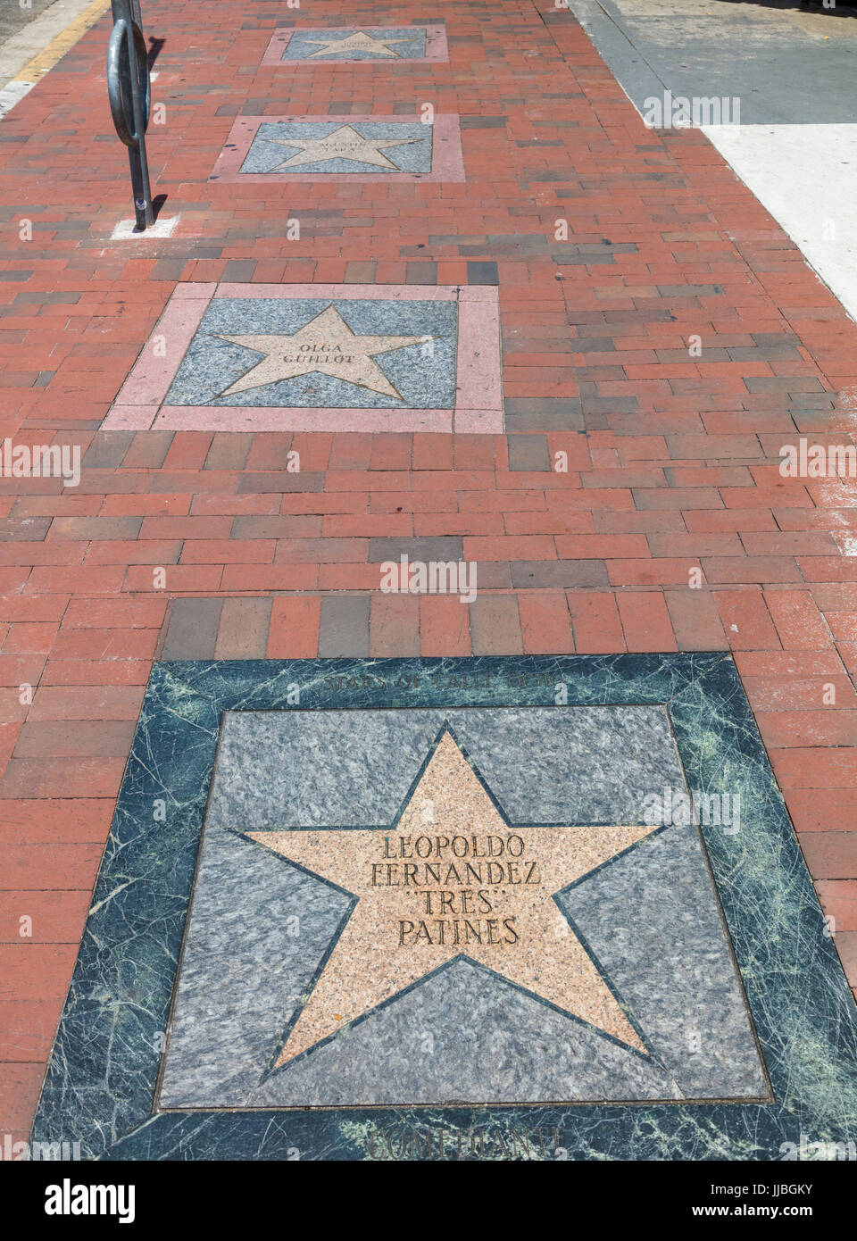 Cuban neighborhood of Little Havana in Miami Florida Stock Photo - Alamy