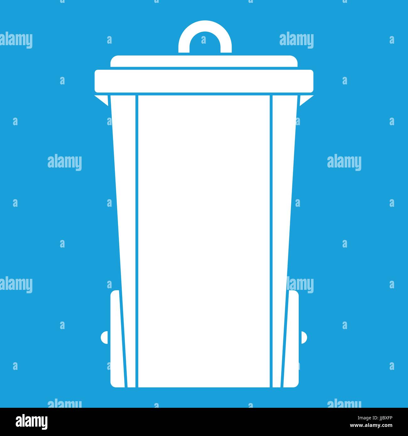 Wheeled garbage Stock Vector Images - Alamy