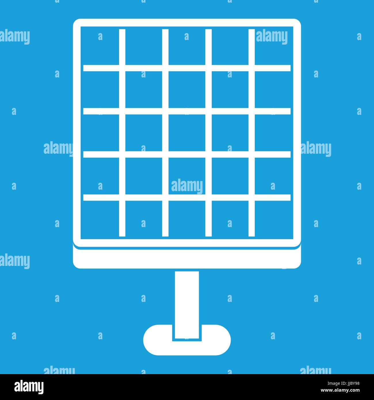 Solar panel icon white Stock Vector Image & Art - Alamy