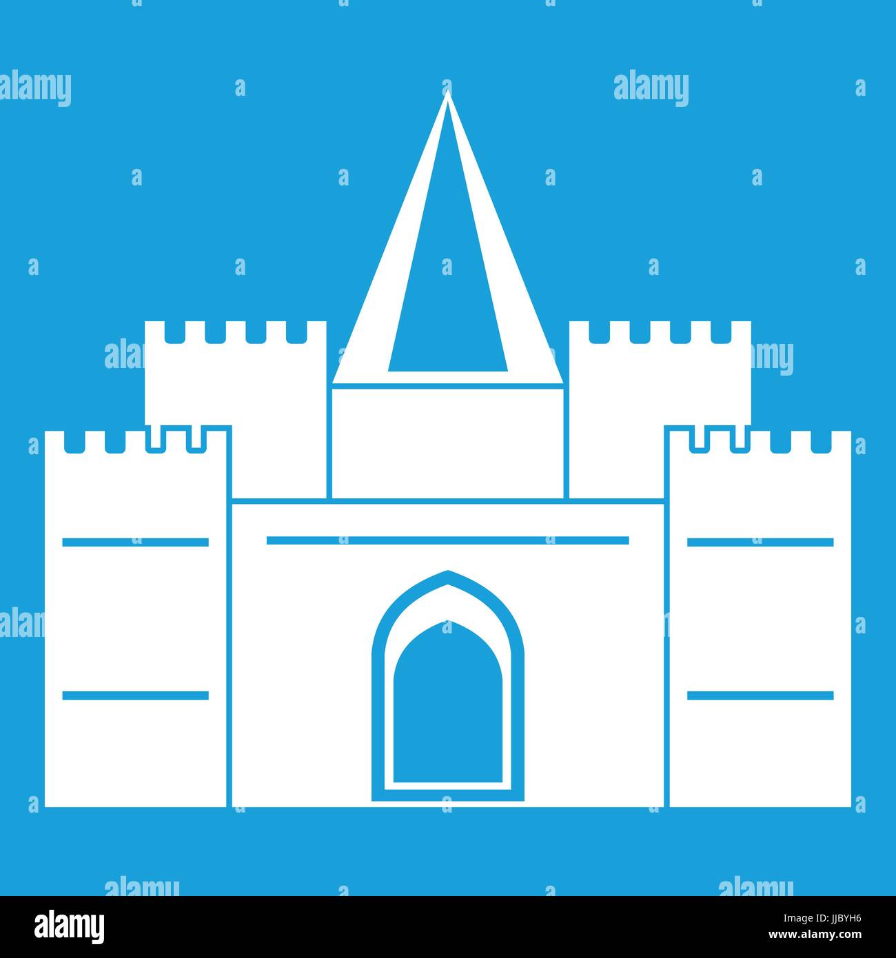 White stone towers Stock Vector Images - Alamy