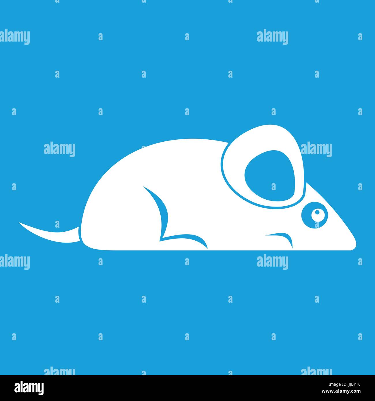 Pet mouse icon white Stock Vector Image & Art - Alamy