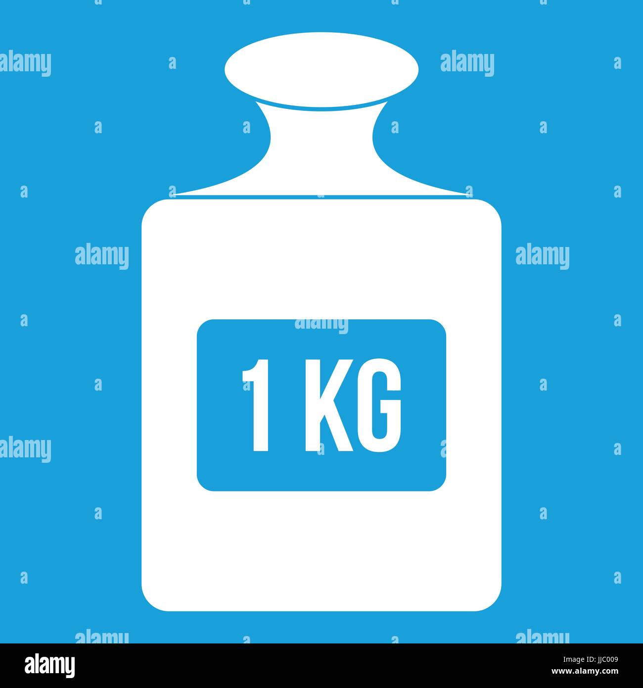 One kilogram weight pattern, simple style Stock Vector Image & Art - Alamy