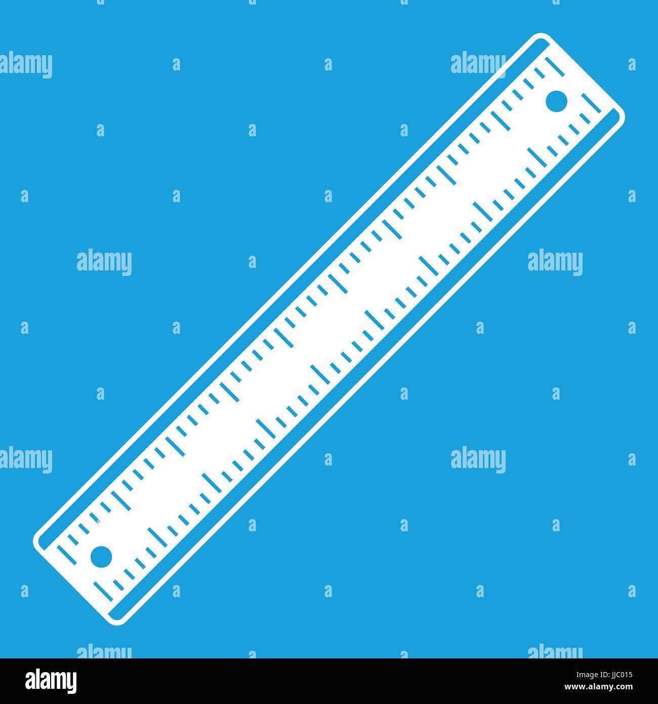 Ruler icon white Stock Vector Image & Art - Alamy