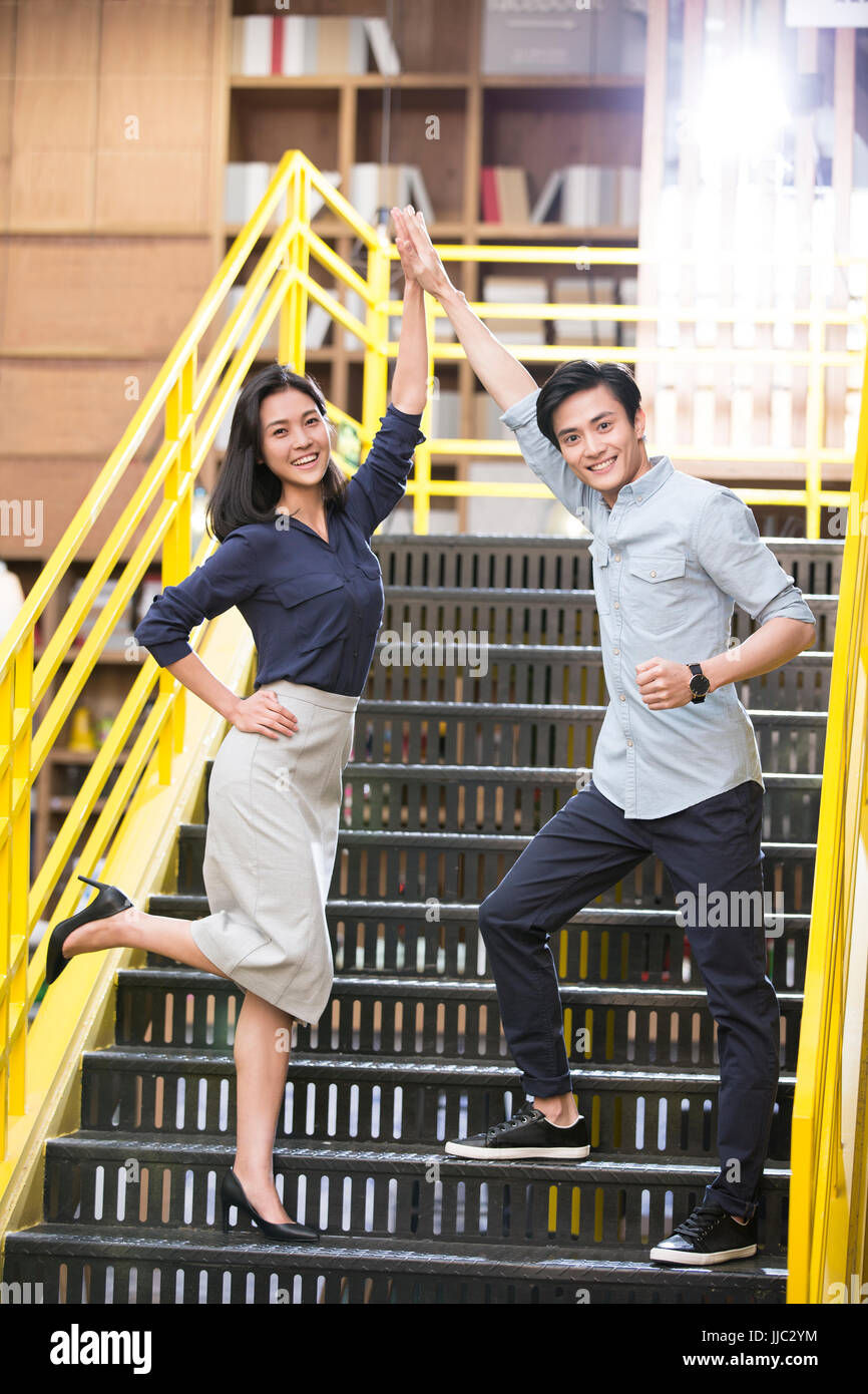 Two men business celebration hi-res stock photography and images - Alamy