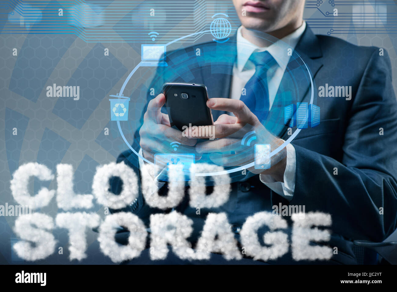 Cloud computing storage in IT concept Stock Photo - Alamy