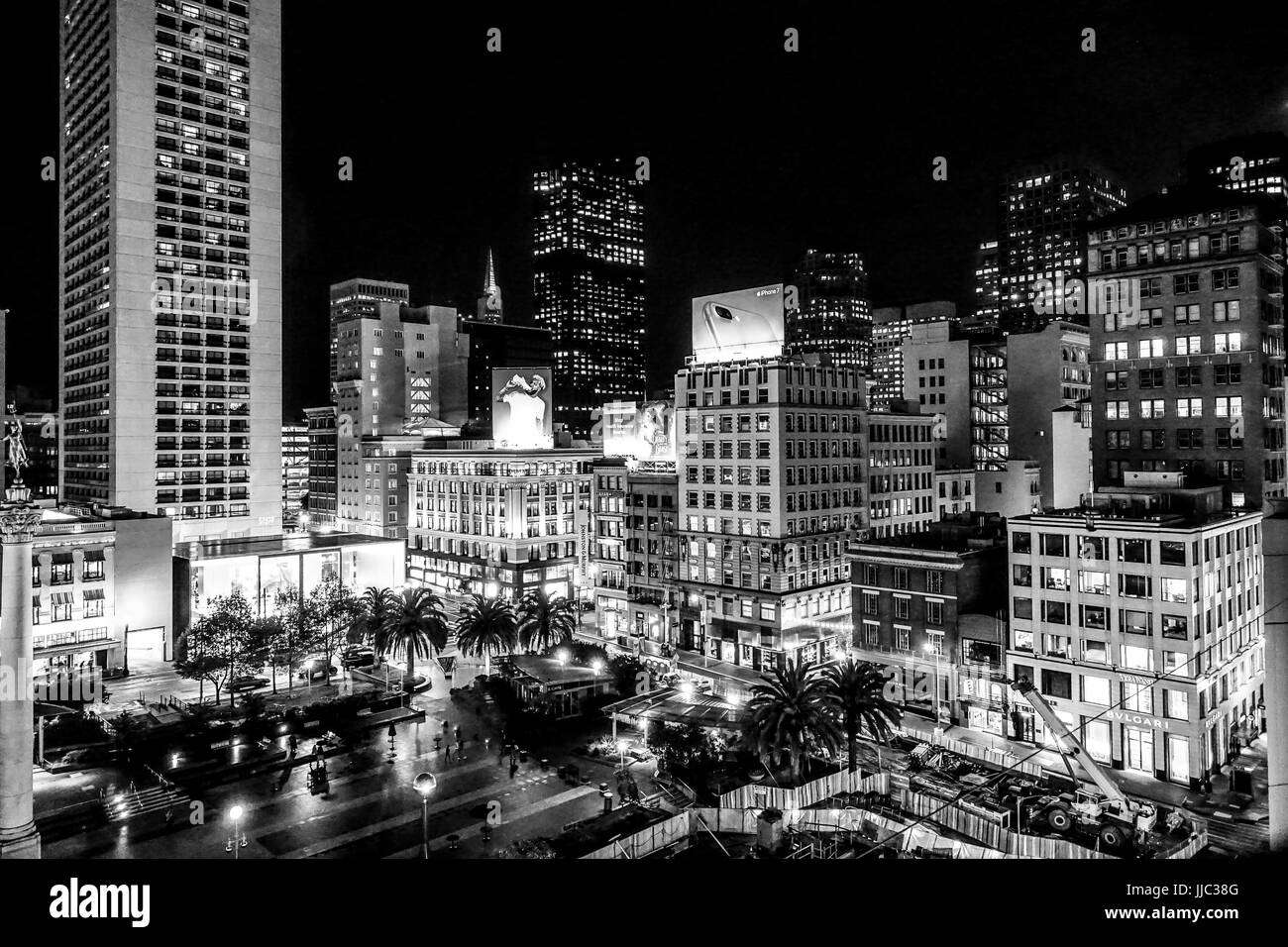 San francisco night people hi-res stock photography and images - Alamy
