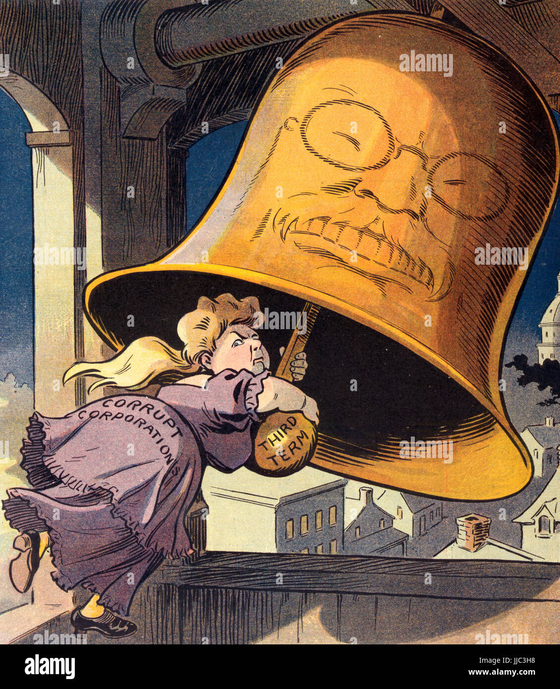 Cartoon bell hi-res stock photography and images - Alamy