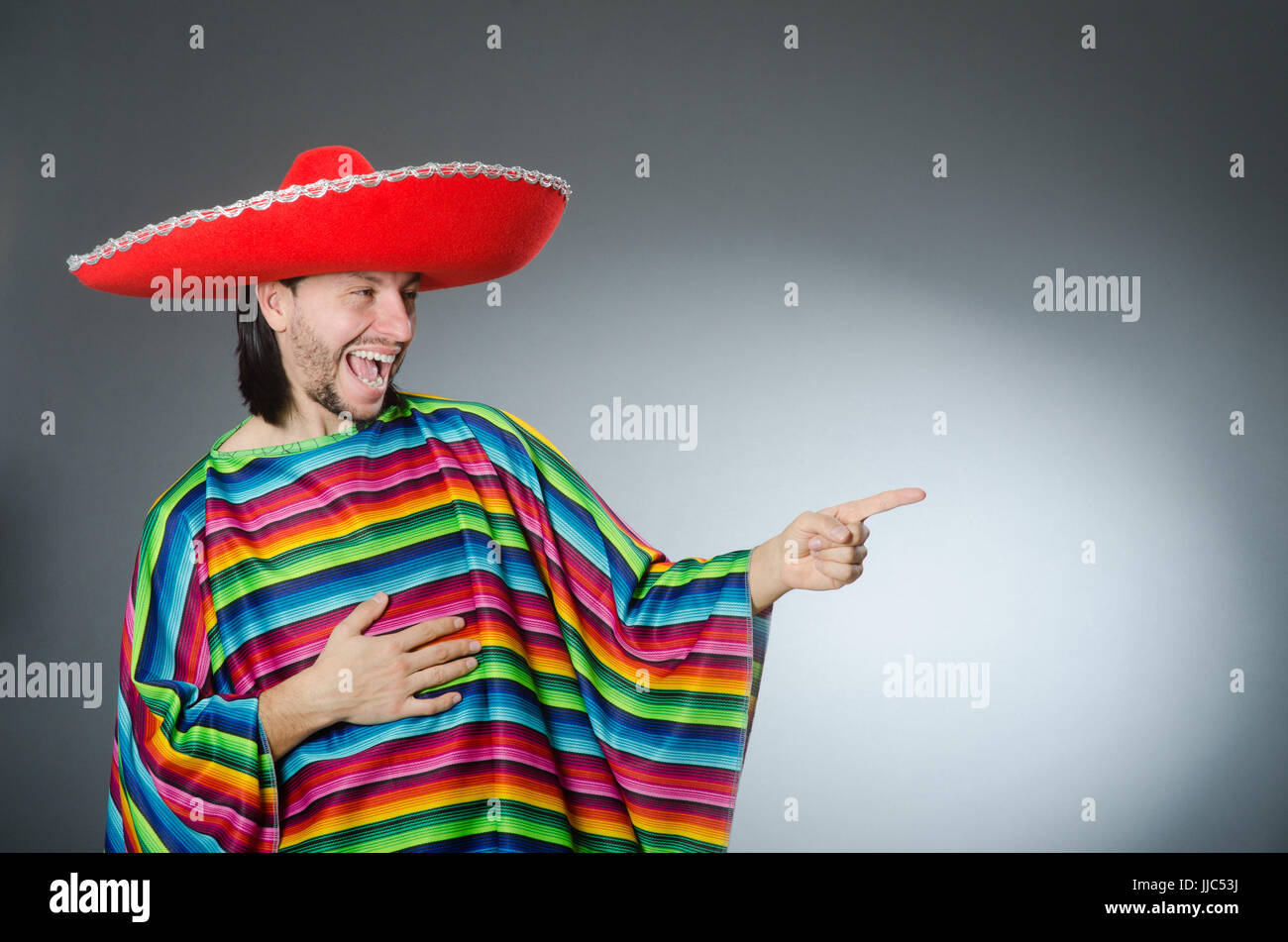 Hat costume traditional latino spanish latin clothes poncho hi-res ...