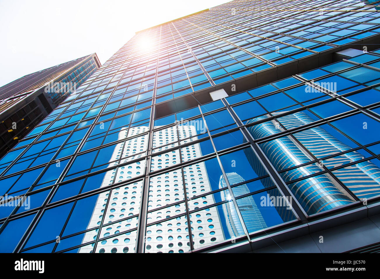 Commercial building close up Stock Photo - Alamy