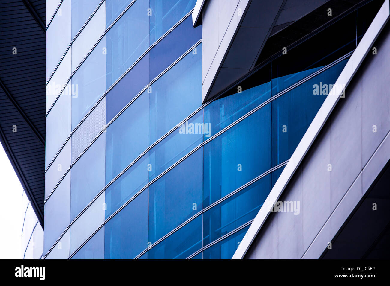 Commercial building close up Stock Photo - Alamy