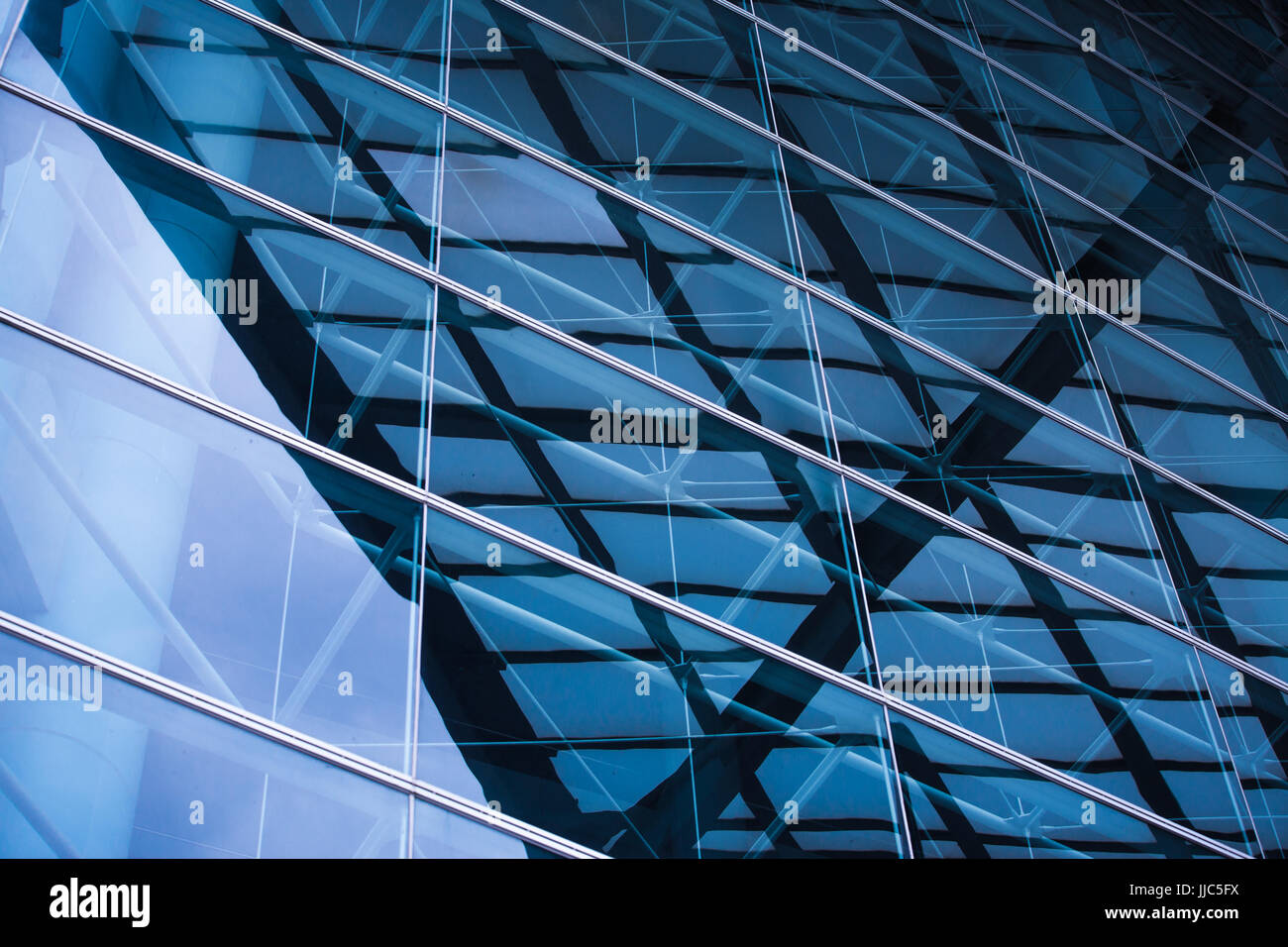 Commercial building close up Stock Photo - Alamy