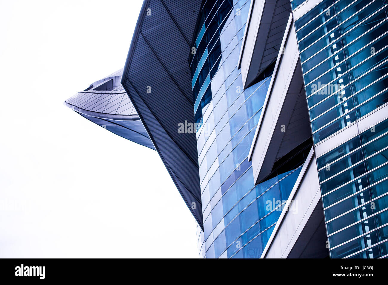 Commercial building close up Stock Photo - Alamy