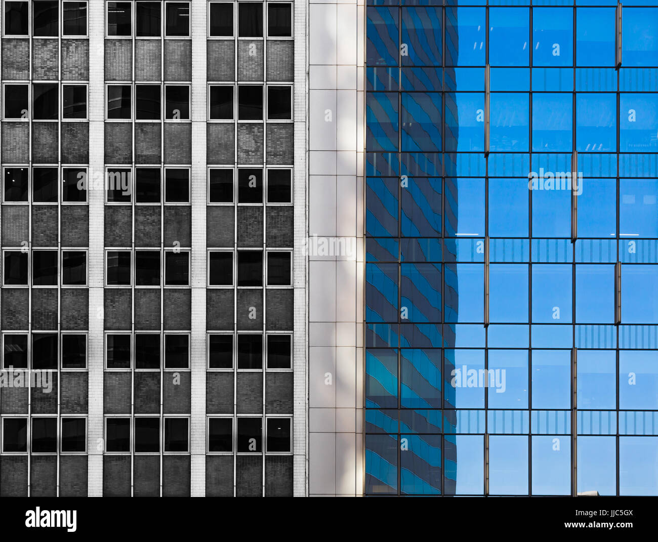 Commercial building close up Stock Photo - Alamy