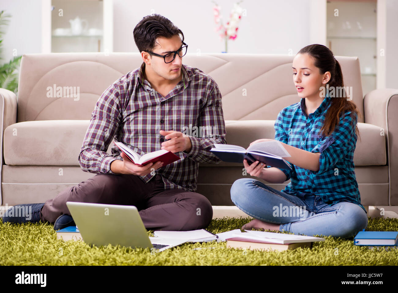 Students preparing for university exams Stock Photo - Alamy
