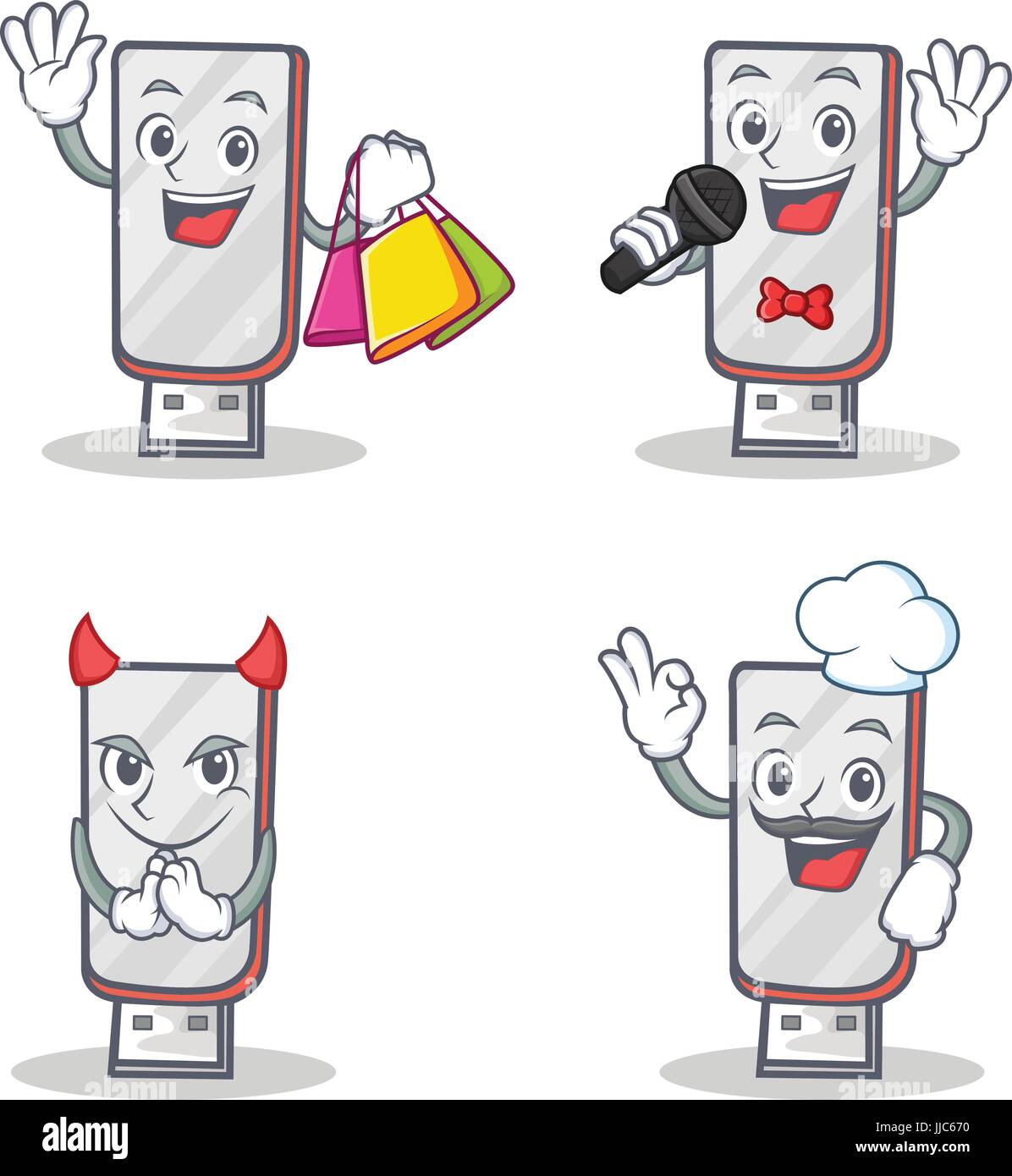 Devil computer Stock Vector Images - Alamy