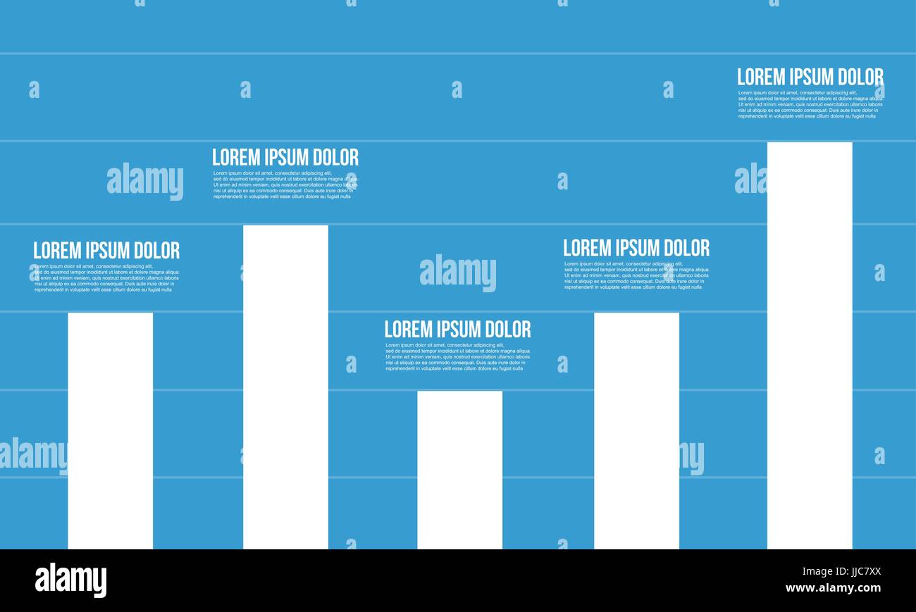 Business graph blue background design Stock Vector Image & Art - Alamy