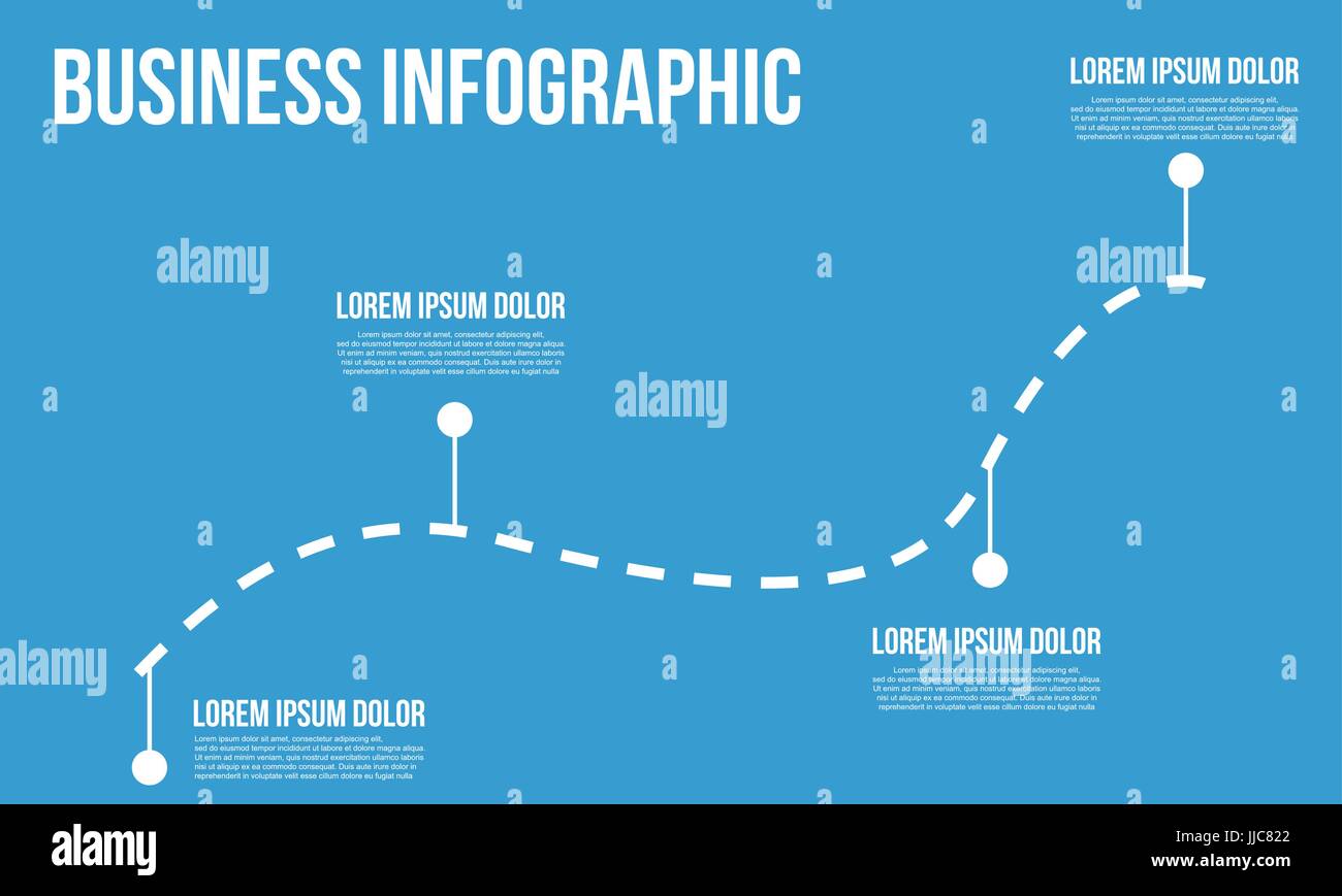 Business Infographic line chart Stock Vector Image & Art - Alamy