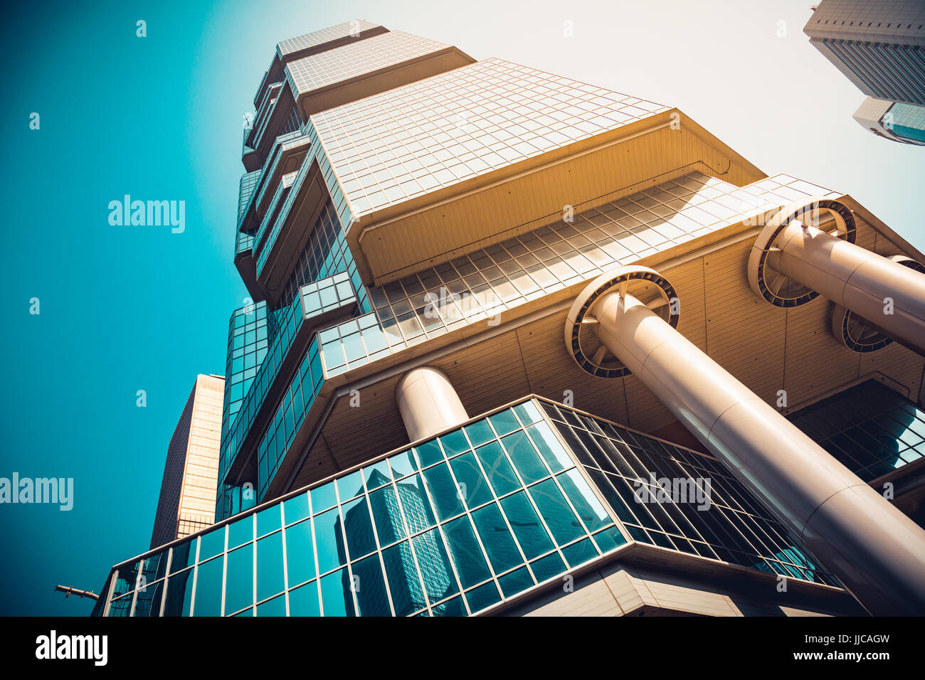 Modern architecture detail Stock Photo - Alamy