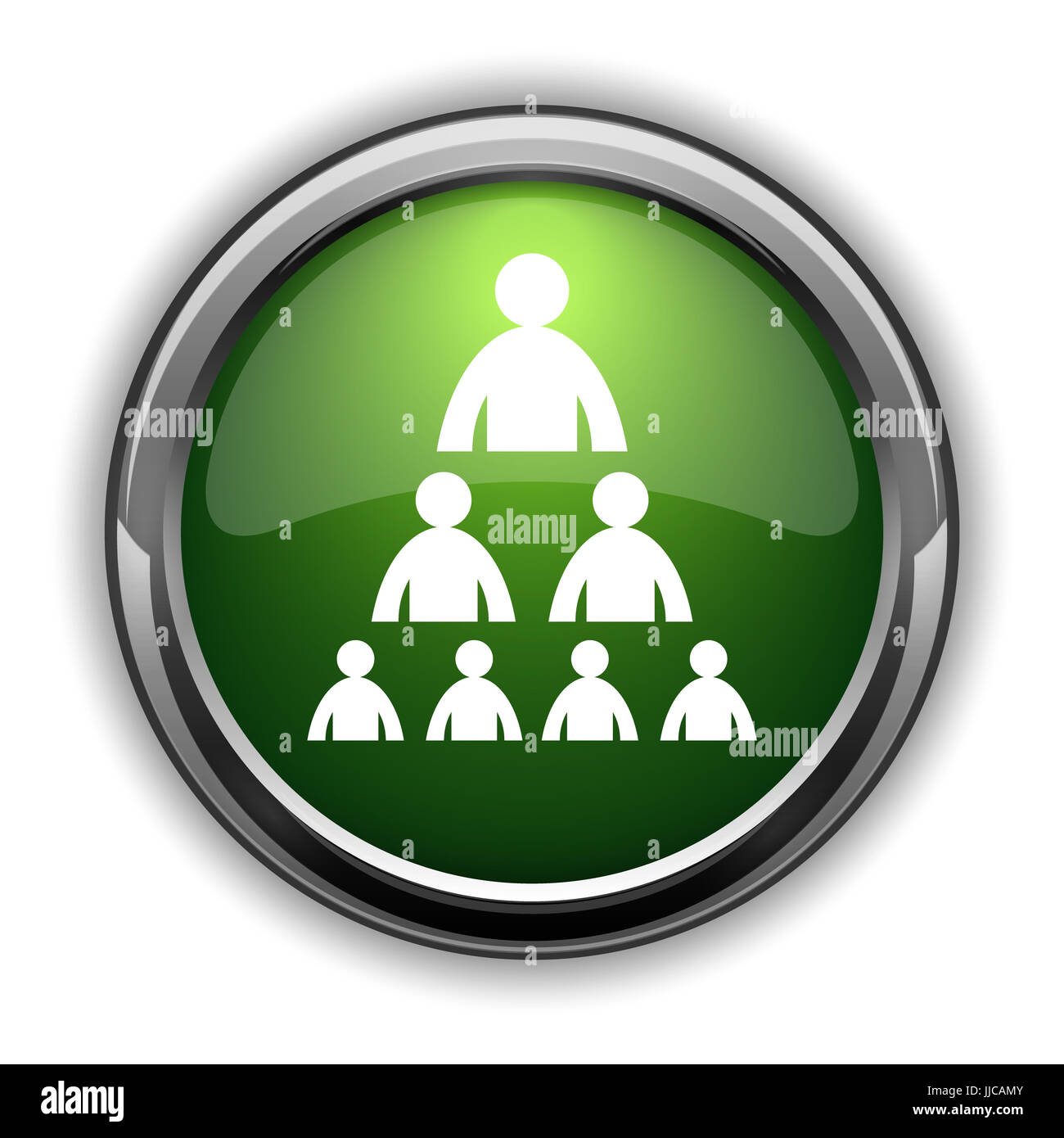 Organizational chart with people icon. Organizational chart with people ...