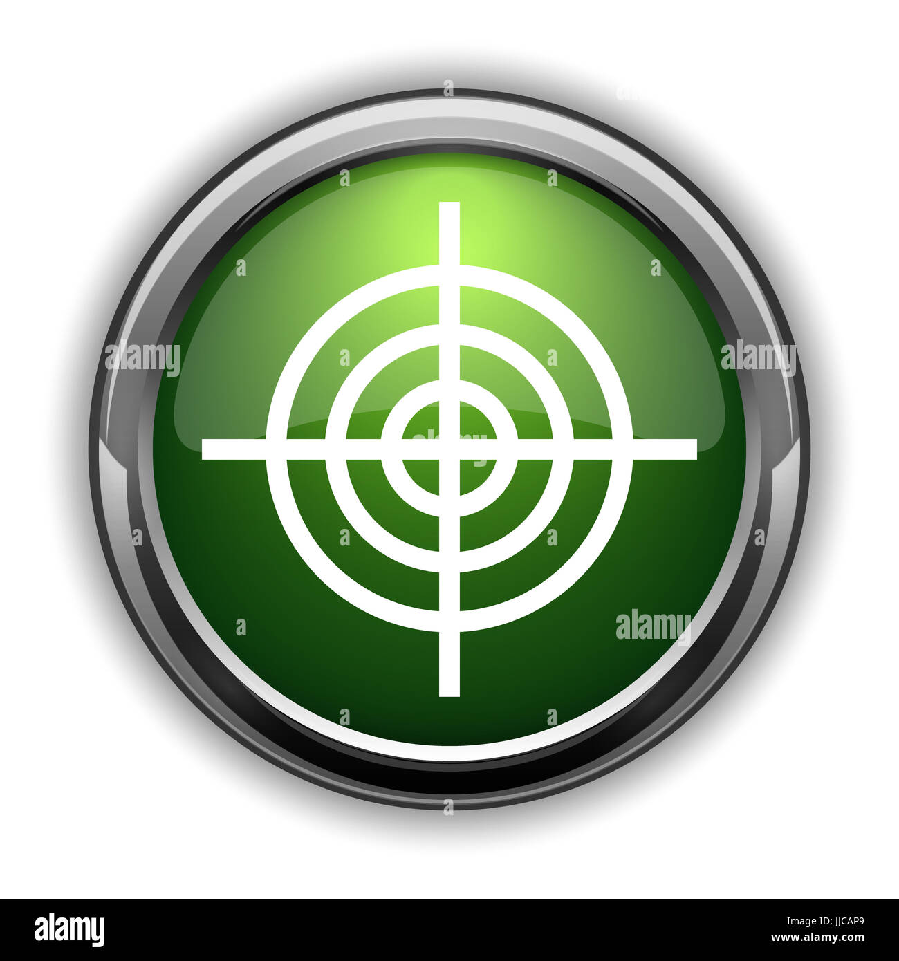 Target icon. Target website button on white background Stock Photo - Alamy
