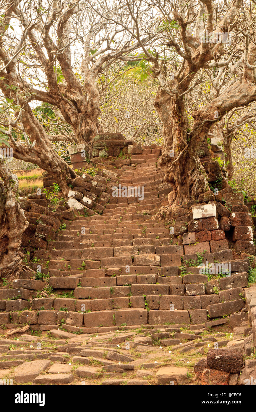 Excavations of wat phou hi-res stock photography and images - Alamy