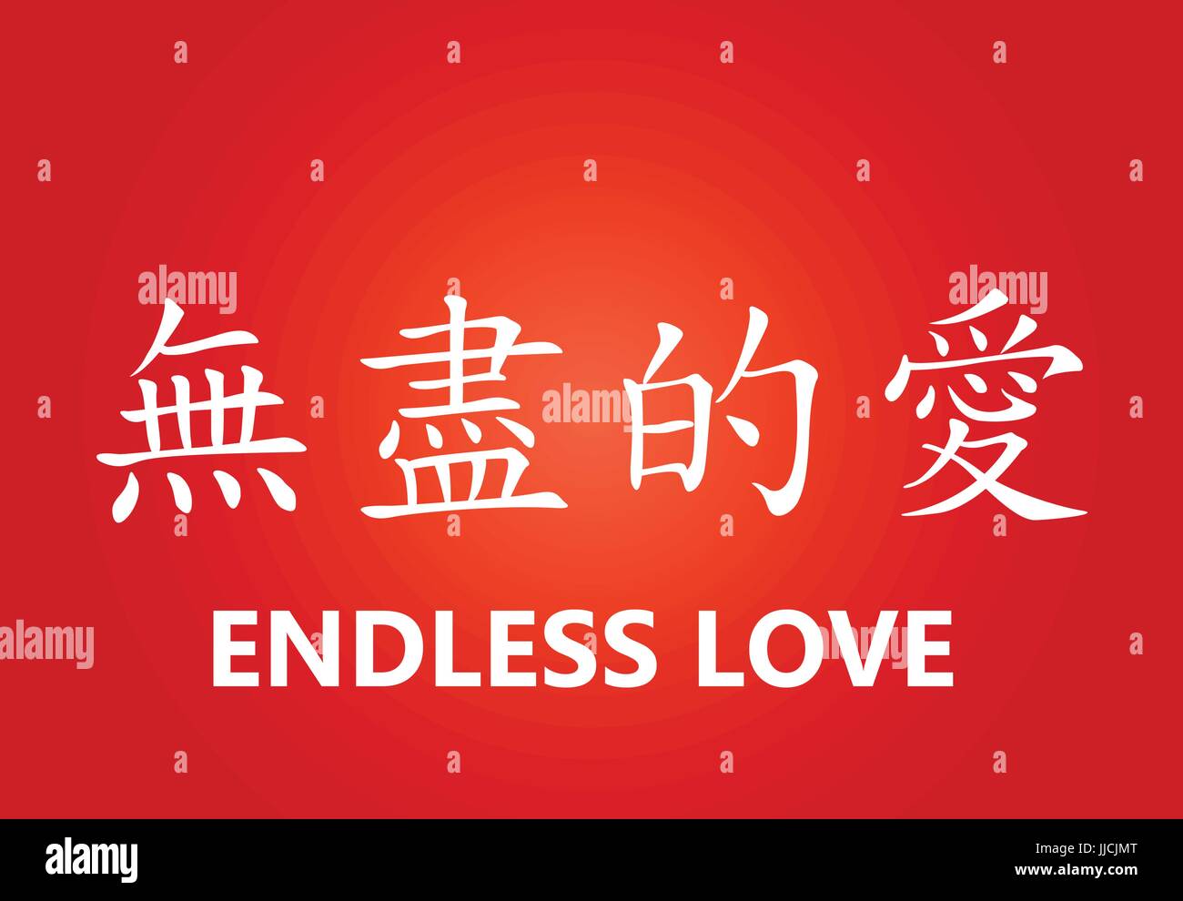 Chinese characters. Chinese writing with different meanings Stock ...