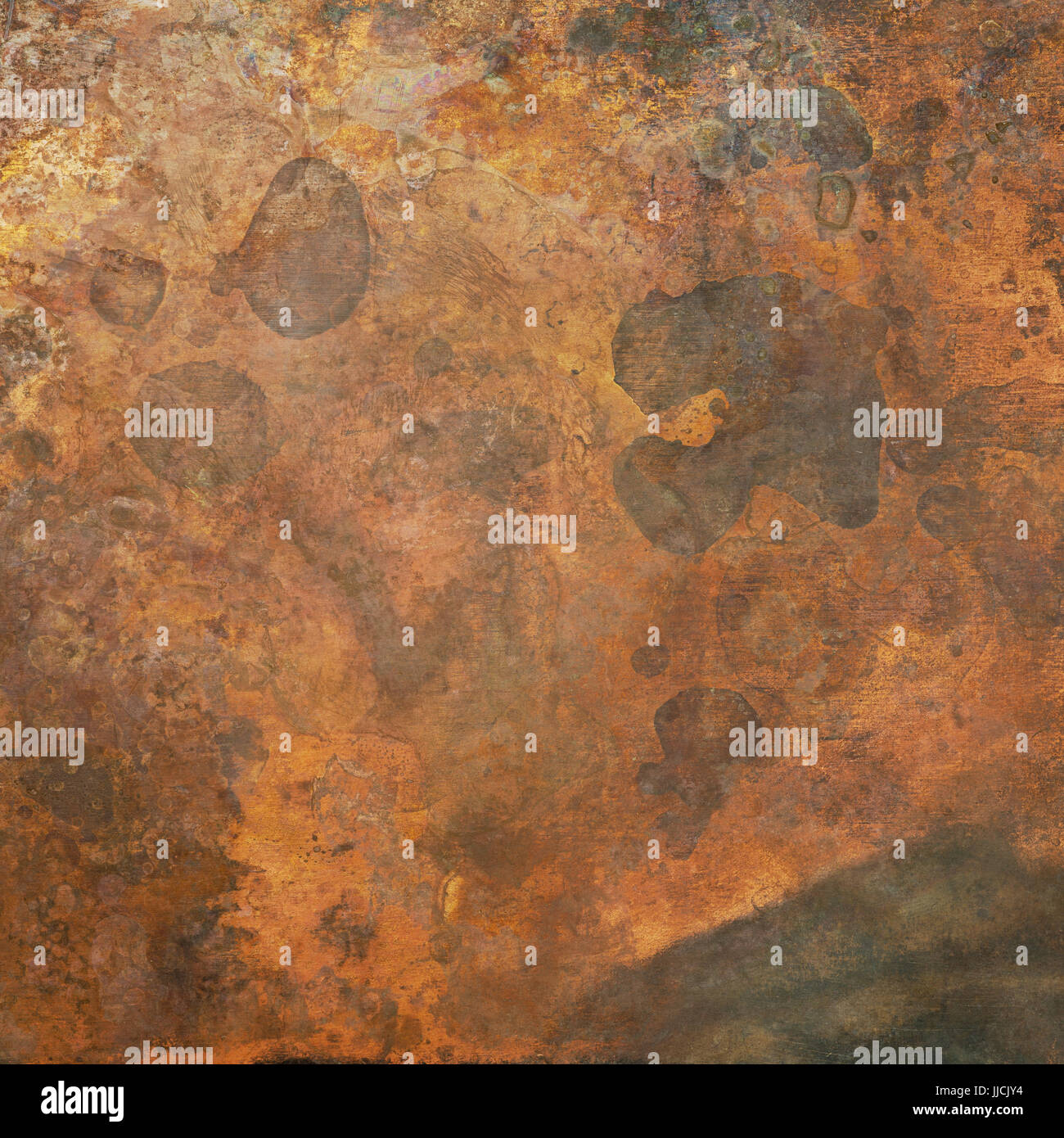 Aged copper plate texture, old worn metal background Stock Photo - Alamy