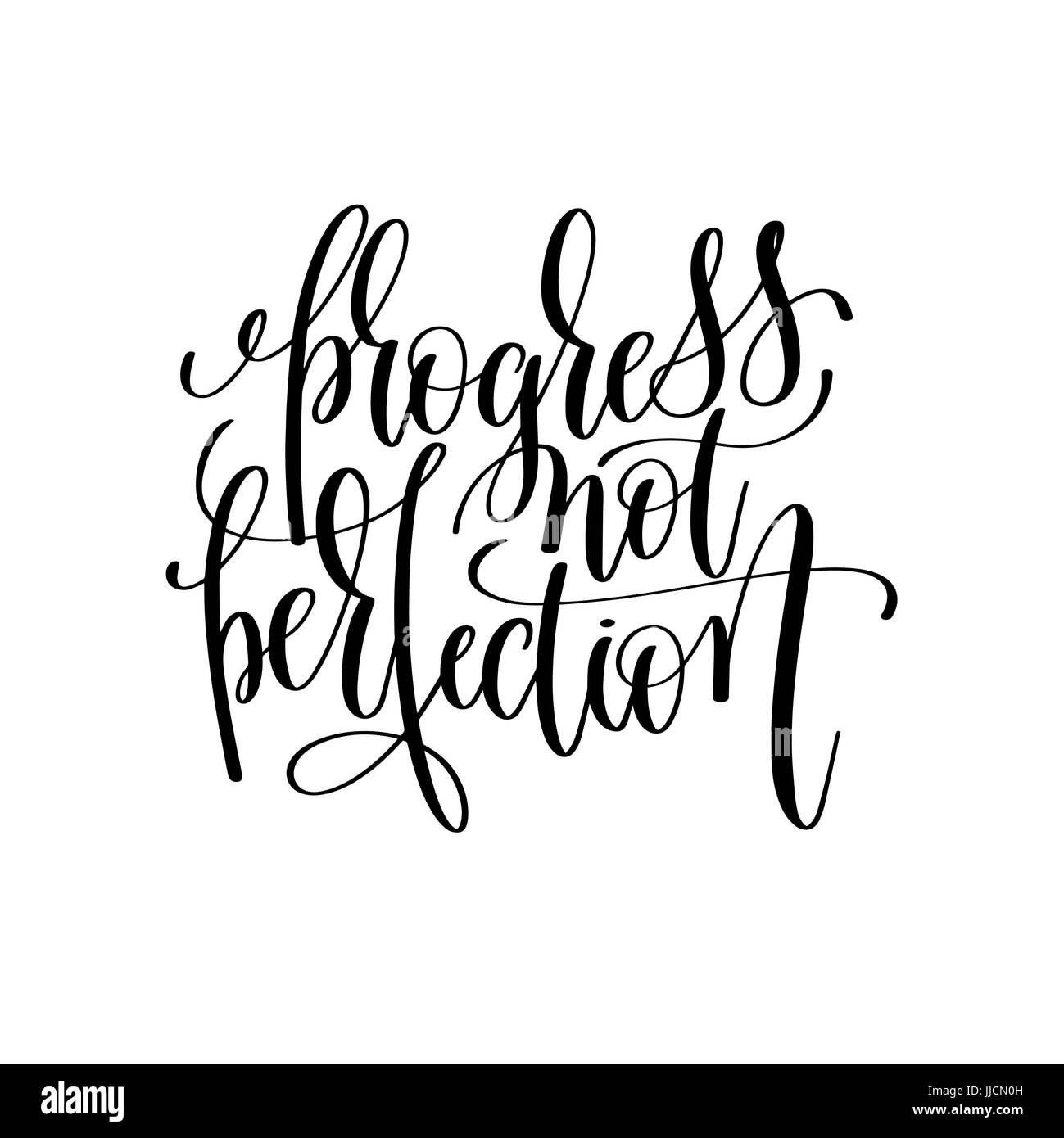 Perfection word Stock Vector Images - Alamy