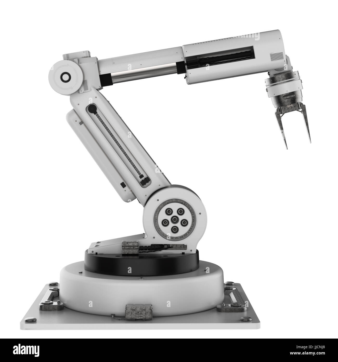 Robot arm on white hi-res stock photography and images - Alamy