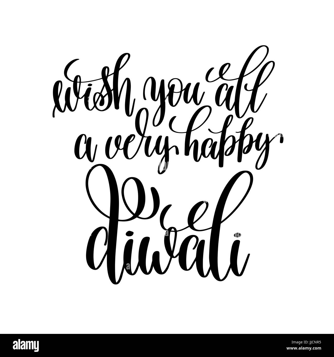 Happy diwali Black and White Stock Photos & Images - Alamy