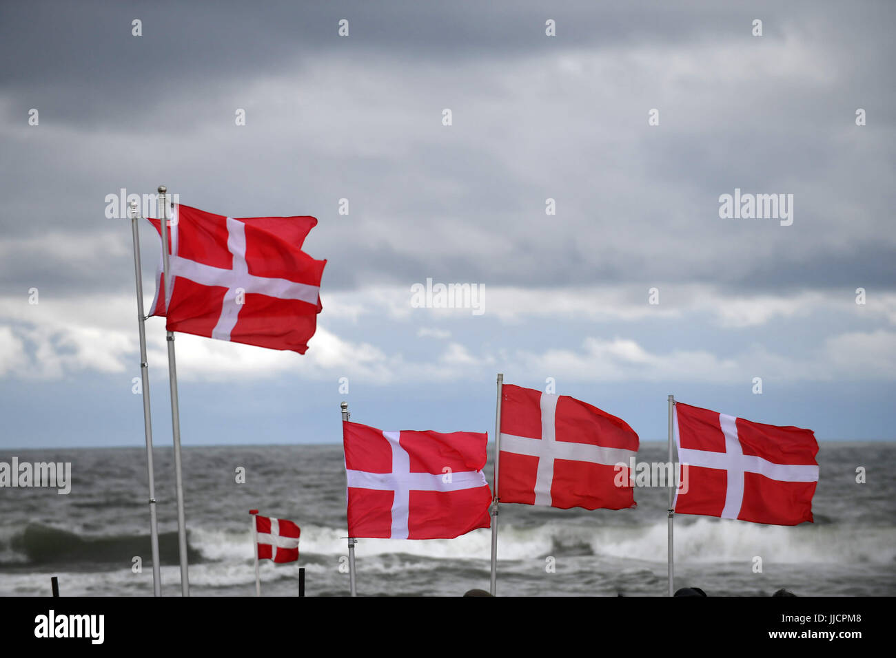 Danish national flags hi-res stock photography and images - Alamy