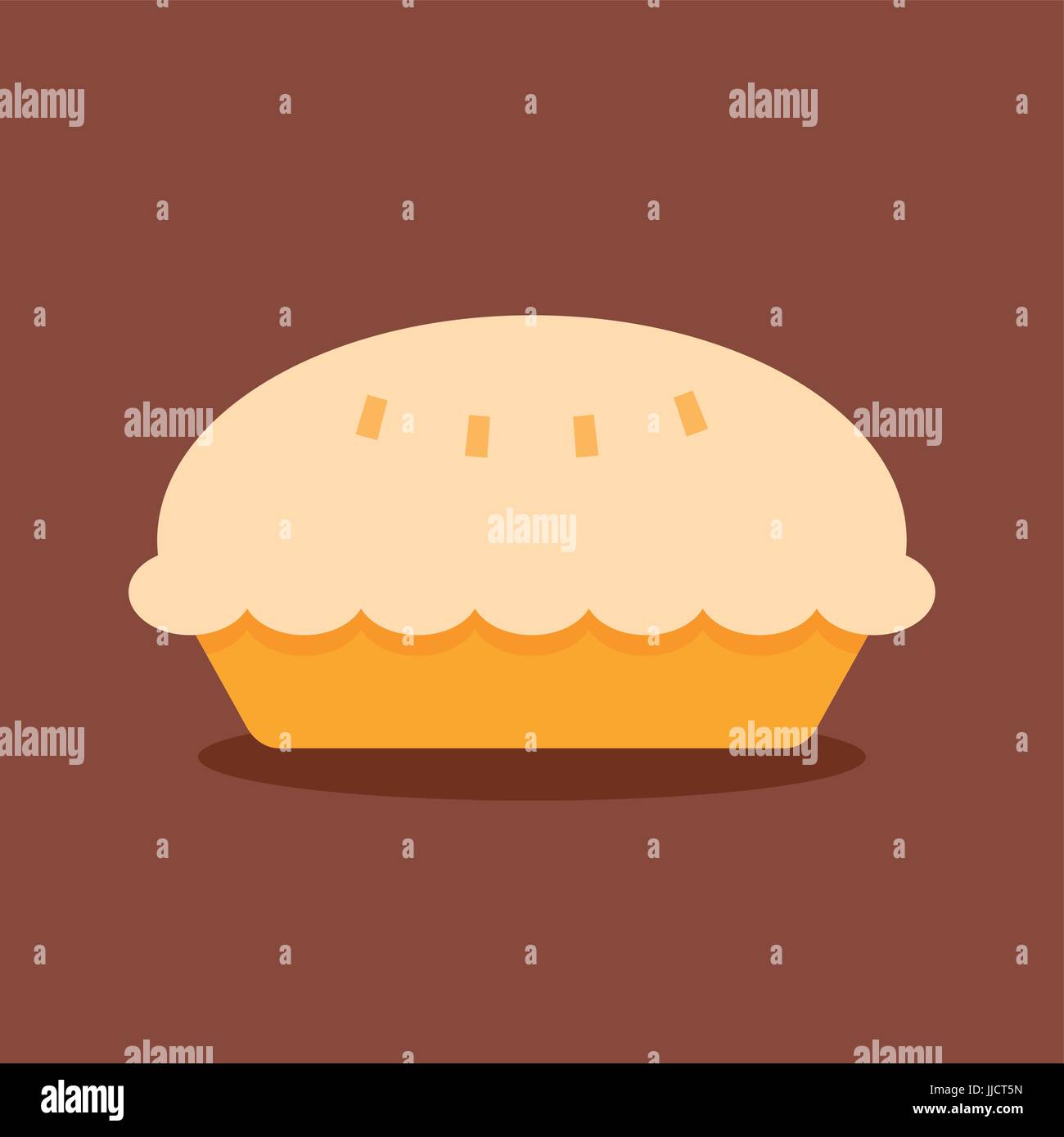Pie vector hi-res stock photography and images - Alamy