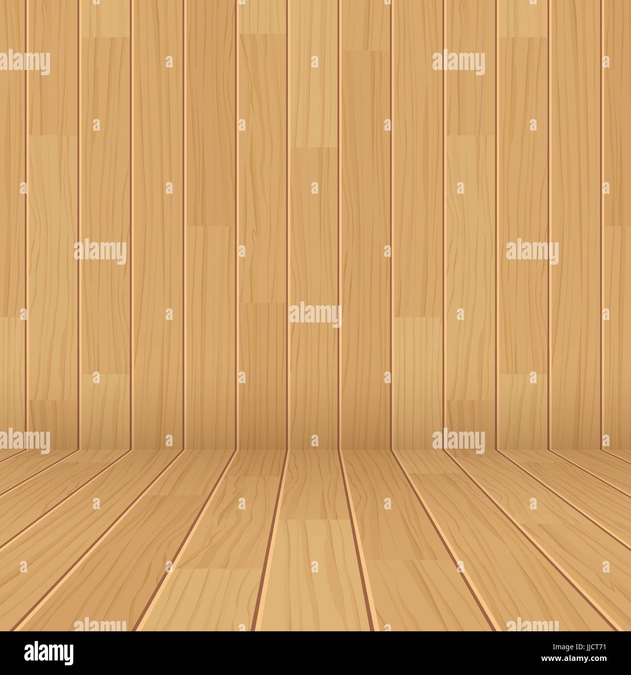 vector wooden texture empty room background Stock Vector Image & Art ...
