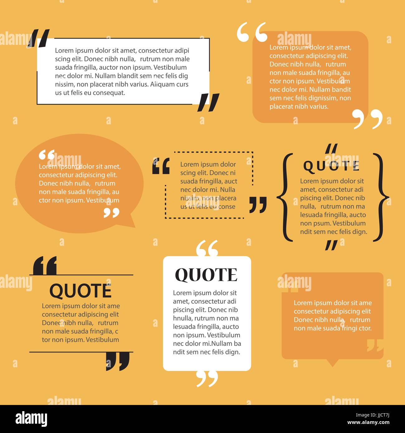 Creative testimonial template Stock Vector Images - Alamy