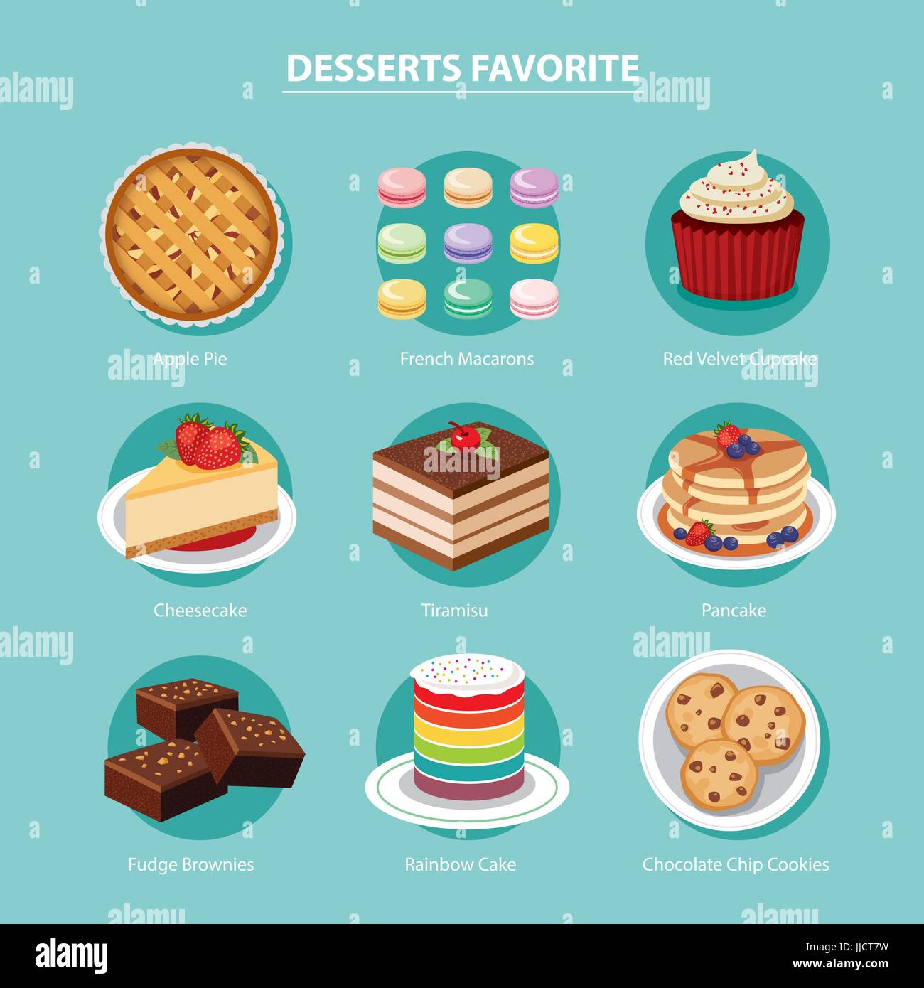 Bakery favorite Stock Vector Images - Alamy