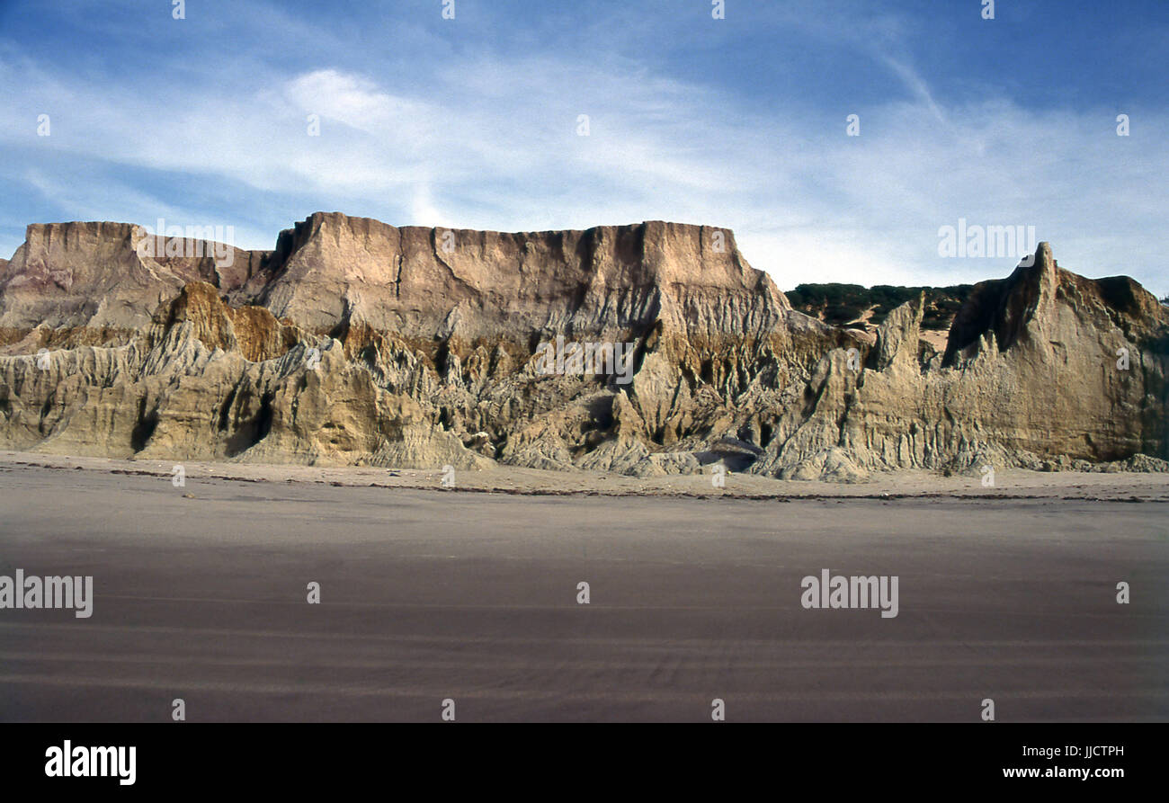 Cliffs of the beaches of Quixaba, Ceará, Brazil Stock Photo - Alamy