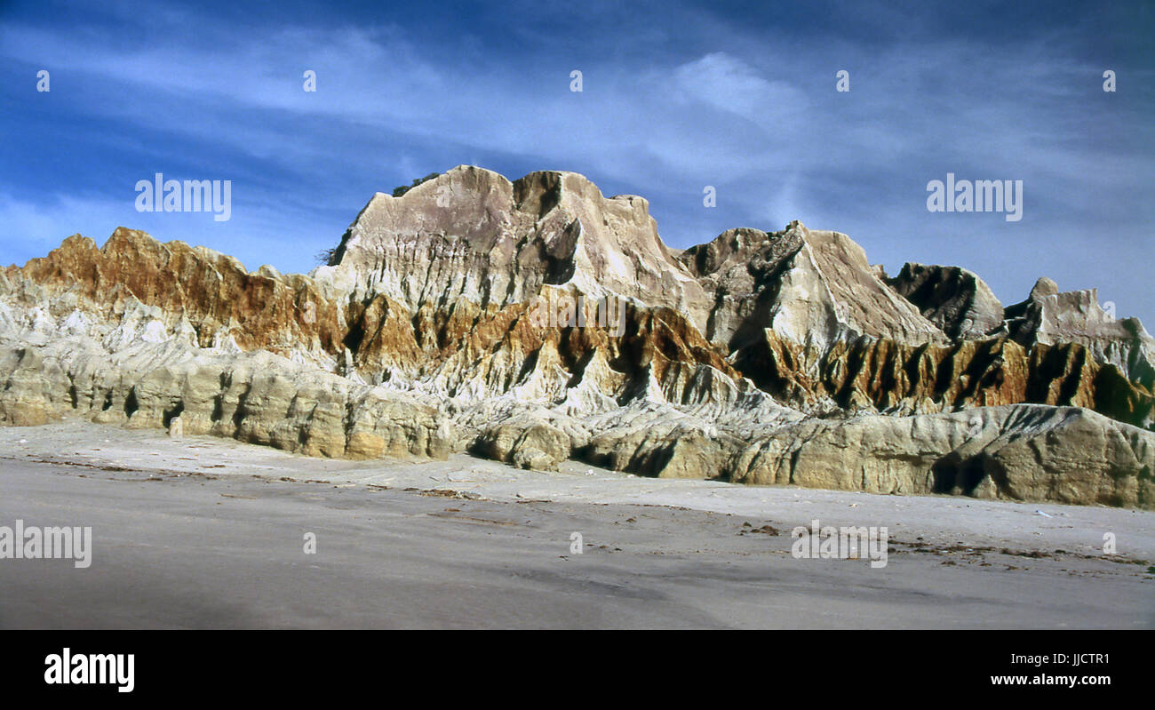 Cliffs of the beaches of Quixaba, Ceará, Brazil Stock Photo - Alamy